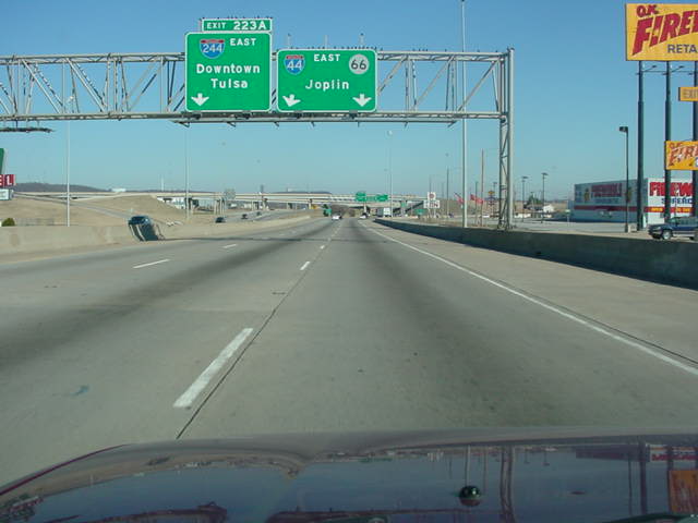Tulsa Highways @ OKHighways.com -- Interstate 44