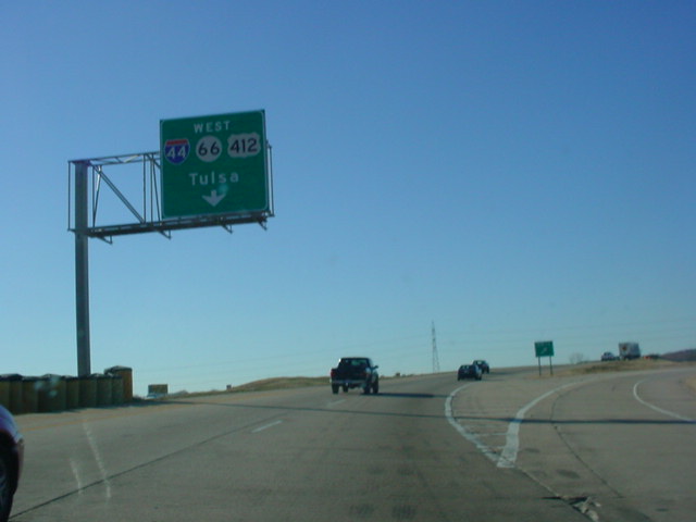 Tulsa Highways @ OKHighways.com -- Interstate 44